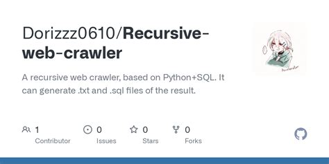 Github Dorizzz0610recursive Web Crawler A Recursive Web Crawler