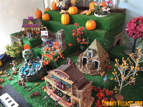 Halloween Village Houses At Isabelle Rivers Blog