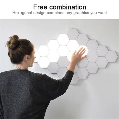 Quantum Light Led Mosaic Hex Light Modular Touch S Grandado