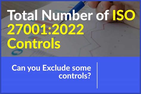 Total Number Of ISO Controls And Which Ones You Can Exclude