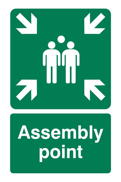Assembly Point Sign Assembly Point Sign