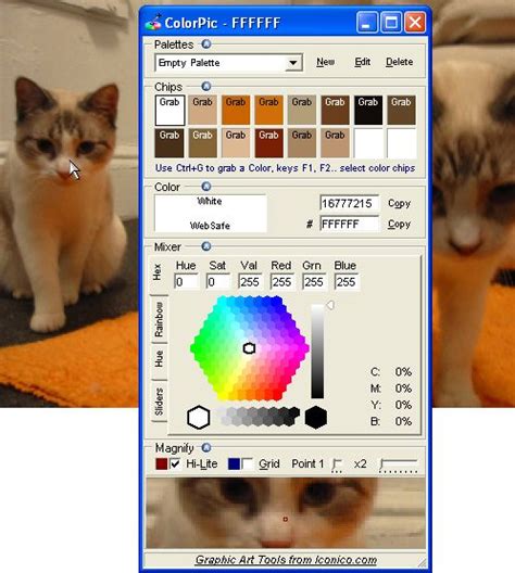 colorpic the desktop colorpicker software free color picker software and to create color