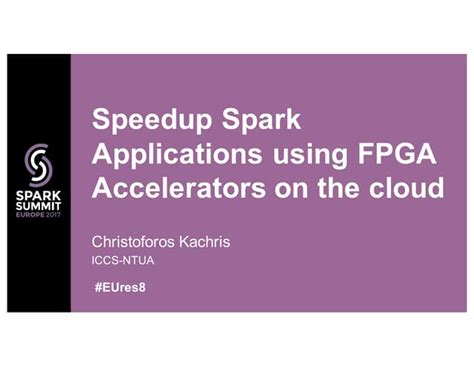 Hardware Acceleration Of Apache Spark On Energy Efficient Fpgas With