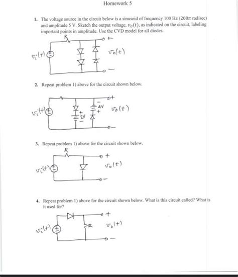 solved 1 the voltage source in the circuit below is a
