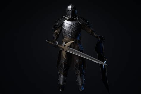 Human Knight 01 Characters Unity Asset Store