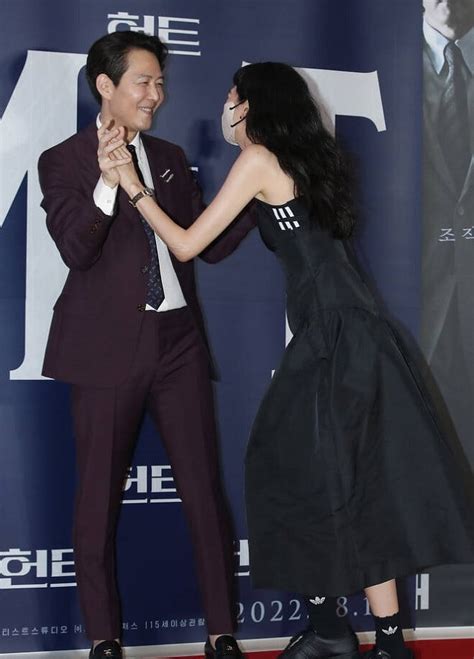 Jung Ho Yeon Wi Ha Joon Lee Byung Hun And More Attend Vip Screening Of Film Hunt To Support