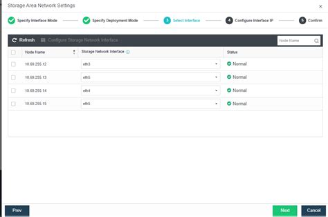 วิธีการ Reconfig Network Storage ของ Sangfor Hci บริษัท ซังฟอร์ เทคโนโลยี ประเทศไทย จำกัด