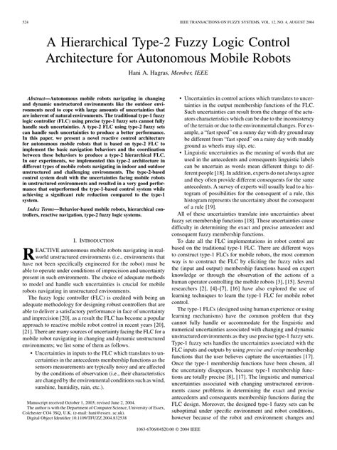 pdf hagras h a hierarchical type 2 fuzzy logic control