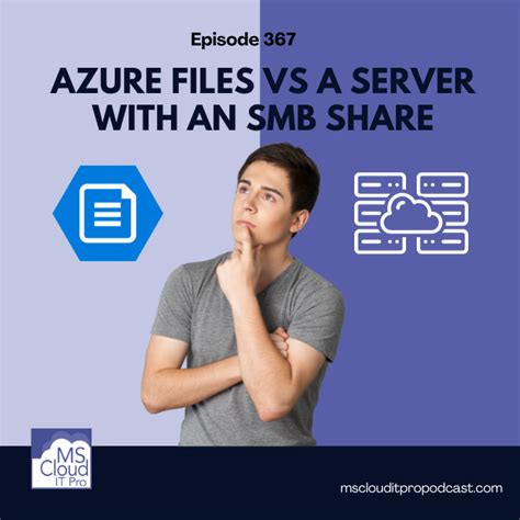 Episode 367 Azure Files Vs A Server With An Smb Share