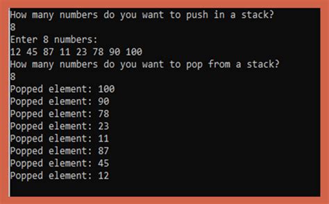 Stack Data Structure