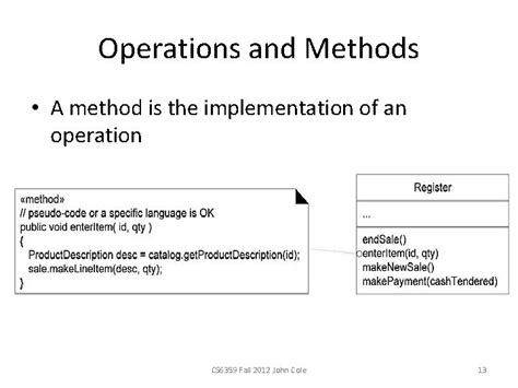 Chapter Uml Class Diagrams Cs Fall