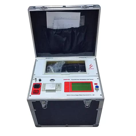 Automatic 80kv High Voltage Transformer Oil Dielectric Strength Testing