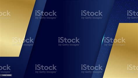 추상적인 배경 파란색과 금색 그라디언트 현대 파란색 추상 기하학적 사각형 상자 줄 프리젠 테이션 디자인 배너 브로셔 및 명함을위한 배경 0명에 대한 스톡 벡터 아트 및 기타