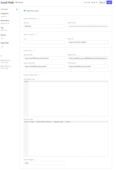 How Can I Make Erpnext Use My Oauth2 Provider Integration Frappe Forum
