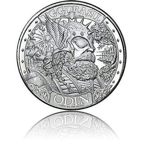 1 oz silber round odin asgard 2023