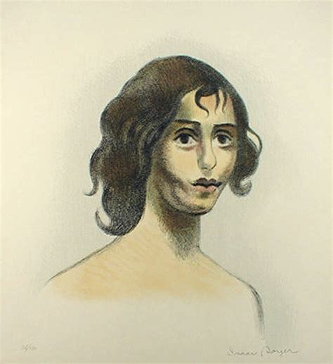 Girls Head By Isaac Soyer Annex Galleries Fine Prints