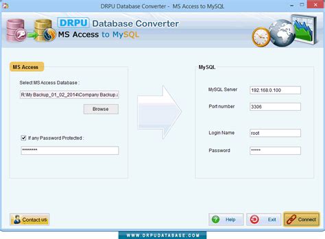 Drpu Conversion Software Ms Access To Mysql Screenshots Db Converter Program