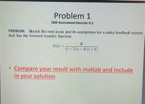 Solved Problem 1 Skill Assessment Exercise 83 Problem