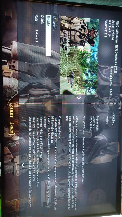 [fo4] Does Anyone Know What Service Rifle Mod This Requires R
