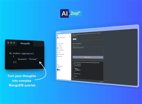 simplify mongodb aggregate with ai2sql
