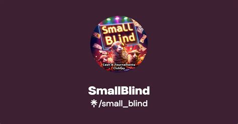 Smallblind Instagram Facebook Linktree