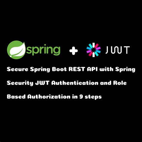 9 Steps To Secure Spring Rest Api Using Jwt Authentication And