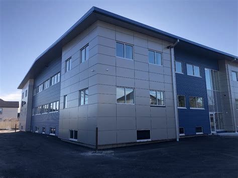 Dry Join Acm Rainscreen Corrugated Metal Panels Building Envelope Systems