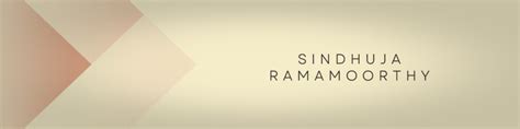 Sindhuja Ramamoorthy Salesforce Administratorsalesforce Tester Bio