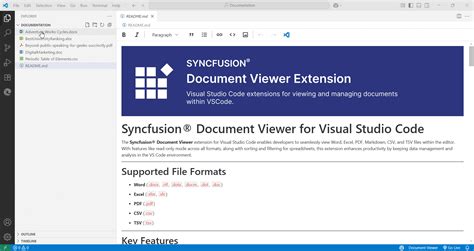Syncfusion® Document Viewer Visual Studio Marketplace