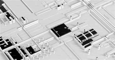 a computer generated image of a complex structure photo high tech