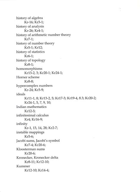 Korrekturencorrections Index Uwe Kraeft Mathematik Mathematics