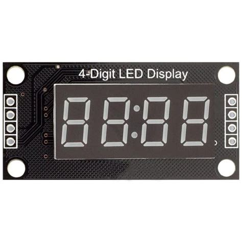 056 Inch Led Display Digital Tube Decimal 7 Segment 5 Colors Robotshop