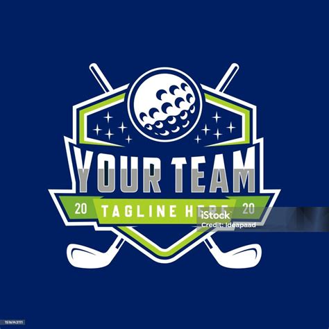 골프 클럽을 위한 현대 직업적인 골프 템플렛 로고 디자인 Championship에 대한 스톡 벡터 아트 및 기타 이미지 Championship 경쟁 골프 Istock