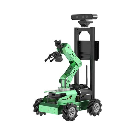 Jetson Nano Lidar Ros Robot Jetauto Pro Mecanum Slam Unmanned Car With Robotic Arm For Program
