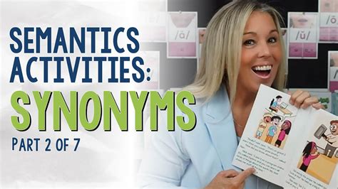 Language Structures Understanding Semantics Part 2 Synonyms Youtube