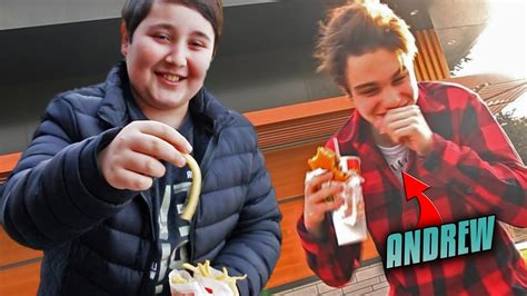 ჩემი პირველი ვლოგი Andrew სთან ერთად Face Reveal Youtube