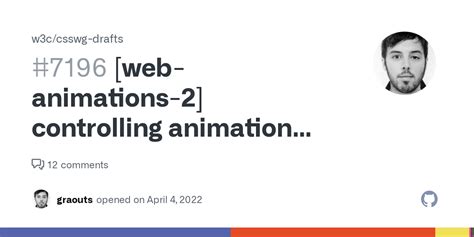 [web animations 2] controlling animation frame rate · issue 7196 · w3c