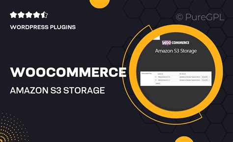 Woocommerce Amazon S3 Storage