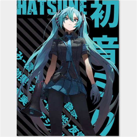 Vocaloid Hatsune Miku 01 Hatsune Miku Posters And Art Prints