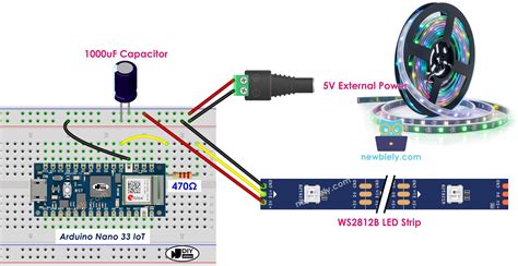 Arduino Nano 33 Iot Ws2812b Led Strip Arduino Nano 33 Iot Tutorial