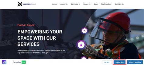 Importing Responsive Plus Starter Templates Cyberchimps
