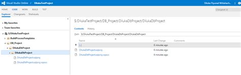 Creating A SQL Server Database Project Use In Visual Studio And Use TFS For Version Control