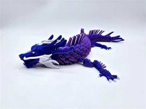 Flexi Mini Oriental Dragon Free 3d Print Model Makerworld