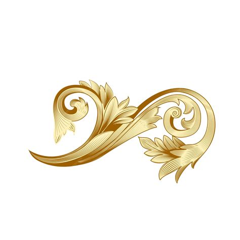 Premium Vector Gold Leaf Design With The Word Gold On It Vector