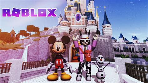 El Parque De Disneyland Más Épico De Roblox Youtube
