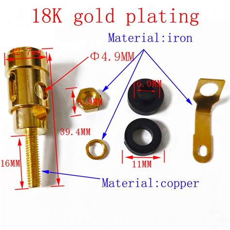 4mm Sound Terminal Connector Bass Speaker Terminal Grandado