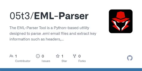 Github 05t3eml Parser The Eml Parser Tool Is A Python Based Utility