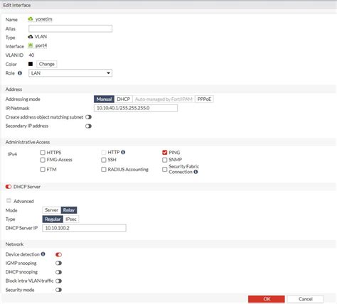 Fortigate Local Vlan Tanımları Networksel Guest Ip Phone Vip Vlan