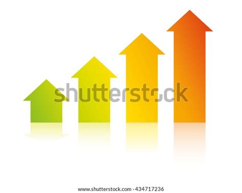 Arrow Chart Shape Business Process Diagram Stock Vector Royalty Free 434717236 Shutterstock