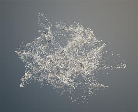 Premium Photo Abstract 3d Rendering Of Flying Particles